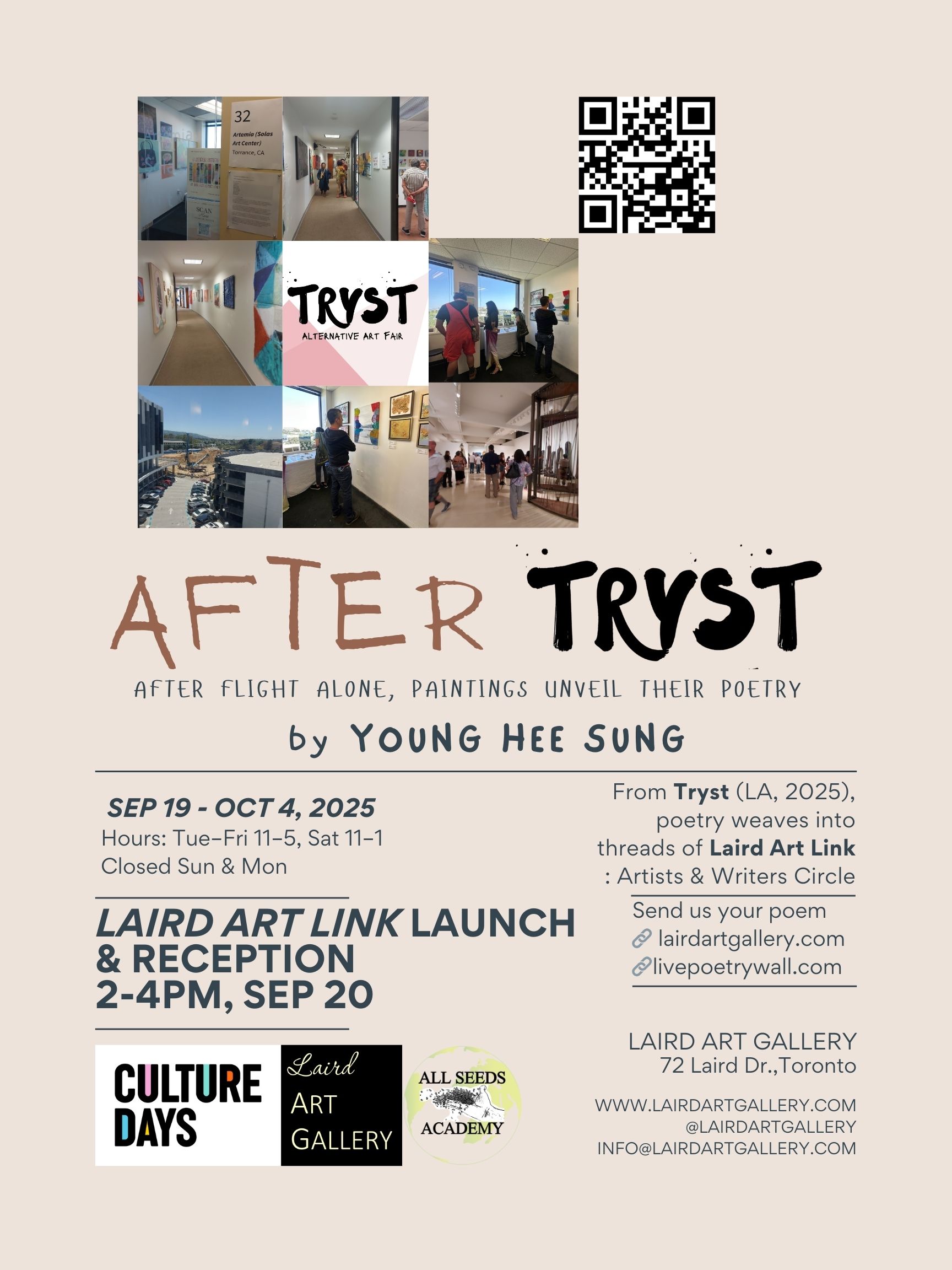 Reception & Launch of Laird Art Link: After Tryst Exhibition | Culture ...