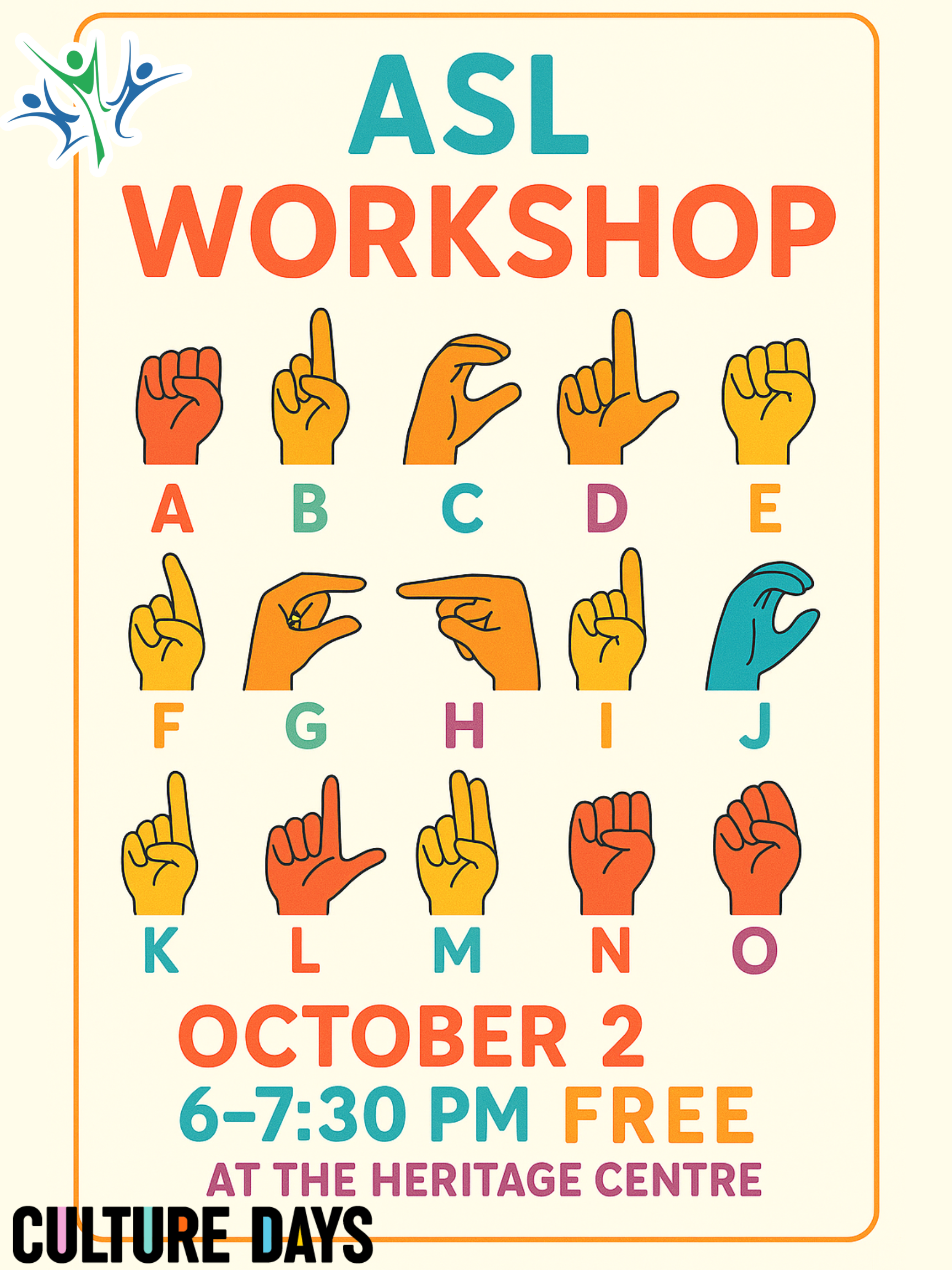 ASL Workshop | Culture Days 2025