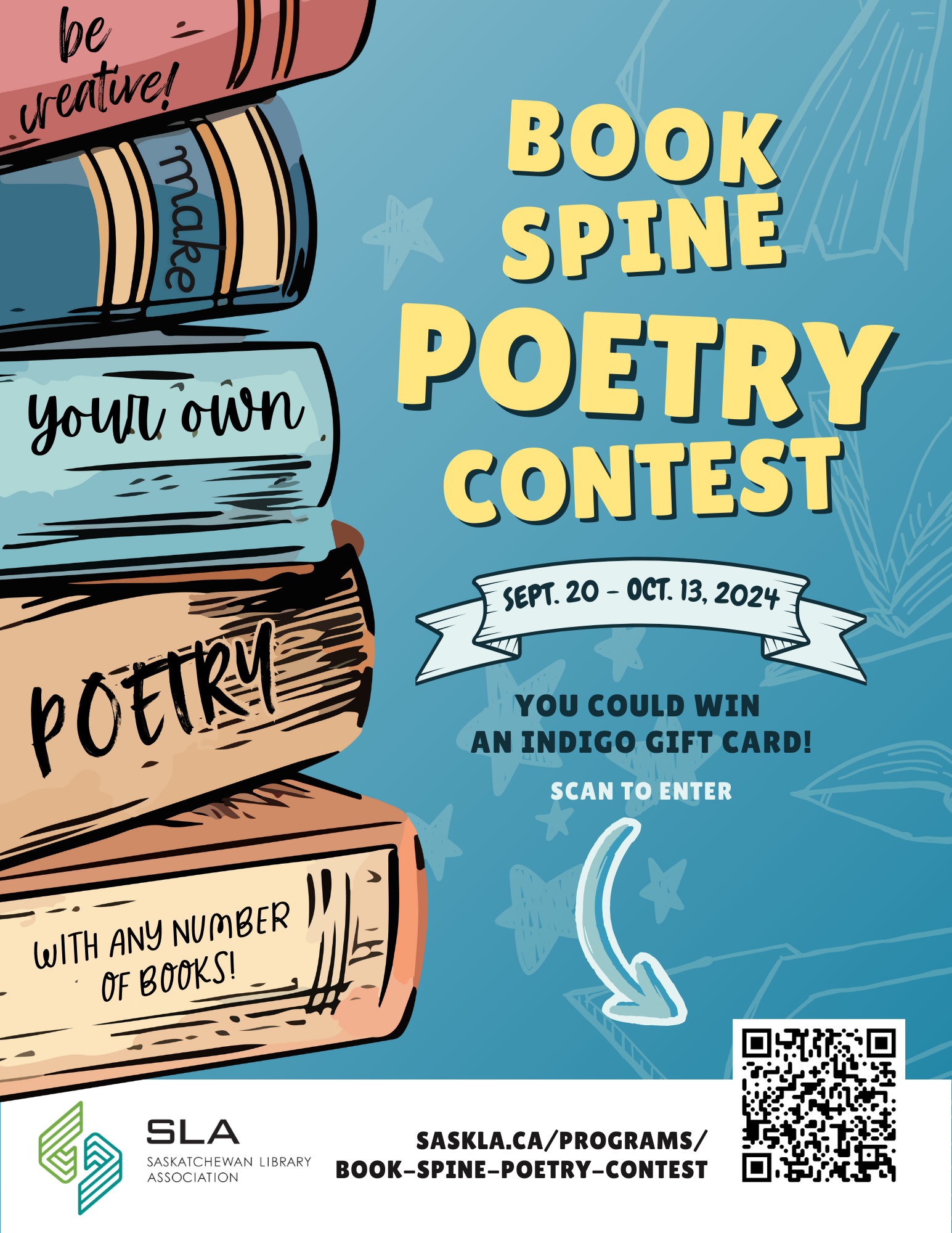 2024 Book Spine Poetry Contest | Culture Days 2024