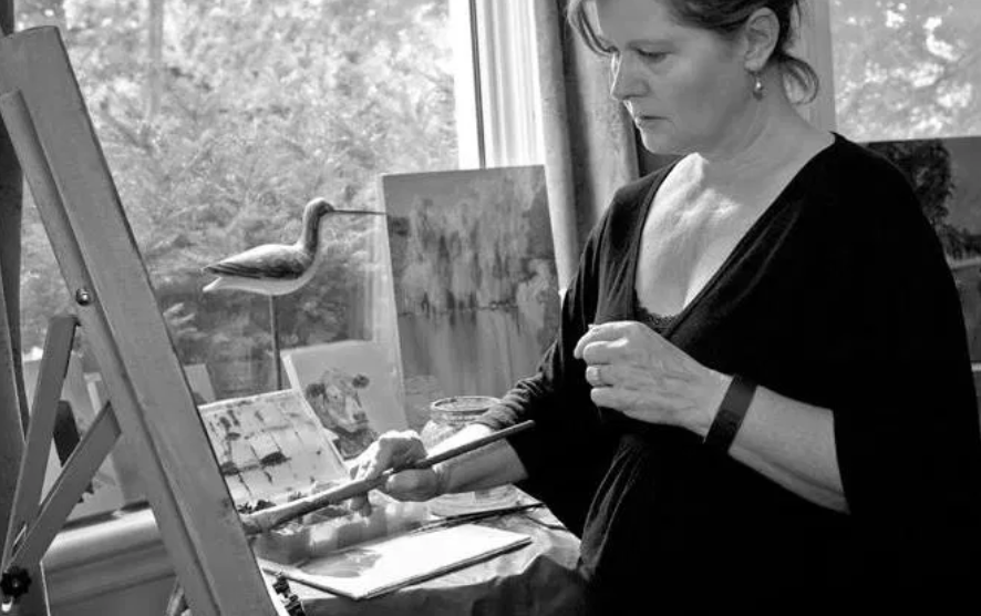 ARTIST DEMO Elora Fergus Studio Tour - Carolyn Sharp - Painting ...