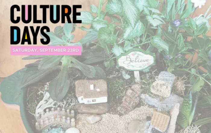 Build a Fairy Garden with Anna Duffield | Culture Days 2023